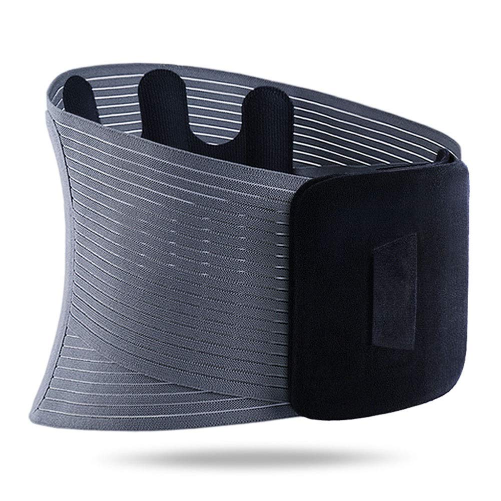 LSRRYD Double Adjustment Back Support Brace Lumbar Support Belt Stabilizing Large Unisex for Lower Back Pain, Muscle Spasm, Strains, Arthritis, Injury Recovery (Size : M)