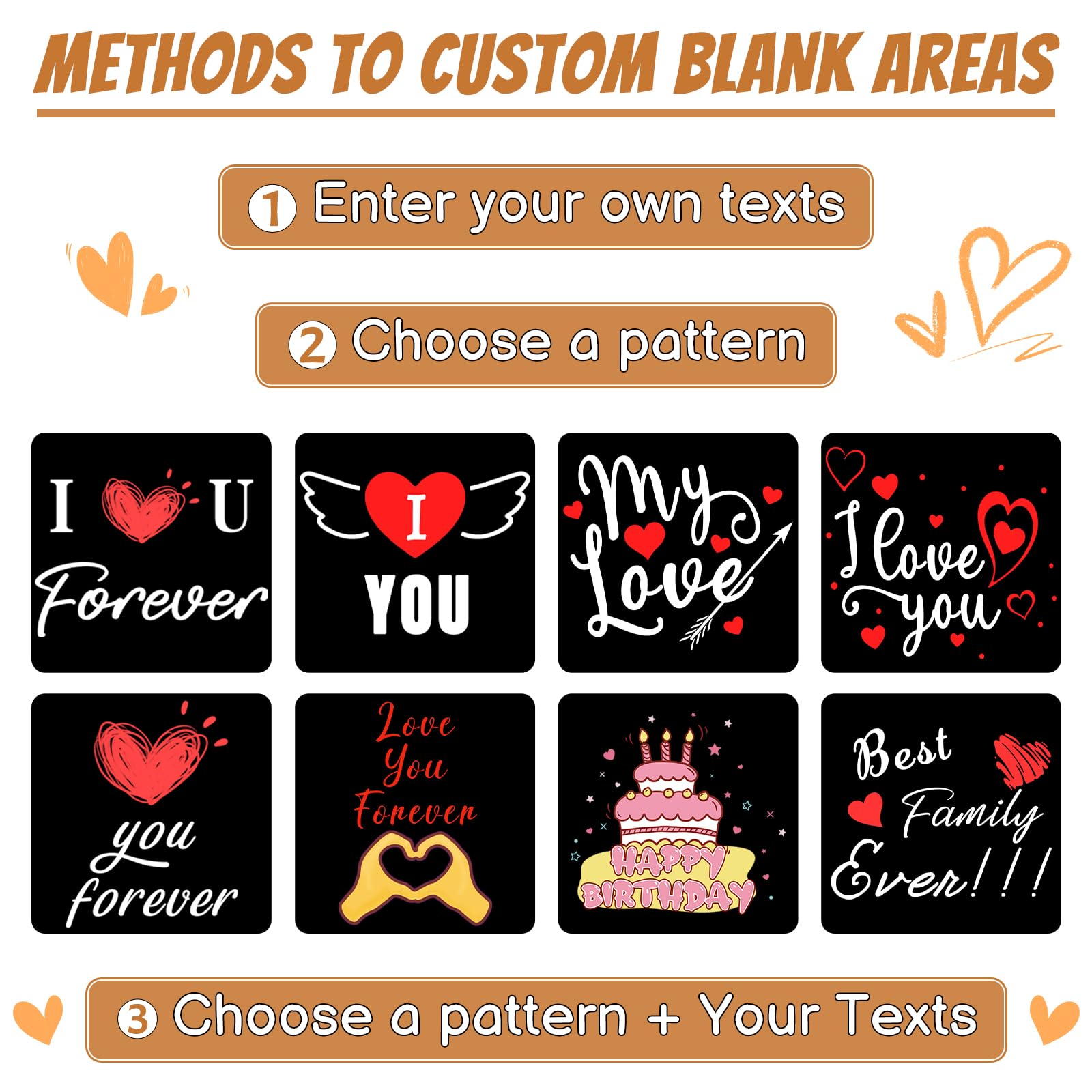 WNNNS Custom Blanket with 5 Photos Multiple Designs, Personalized Gifts for Mom,Dad,Families,Boyfriend,Girlfriend,Kids, Valentines Blanket with Multiple Designs.