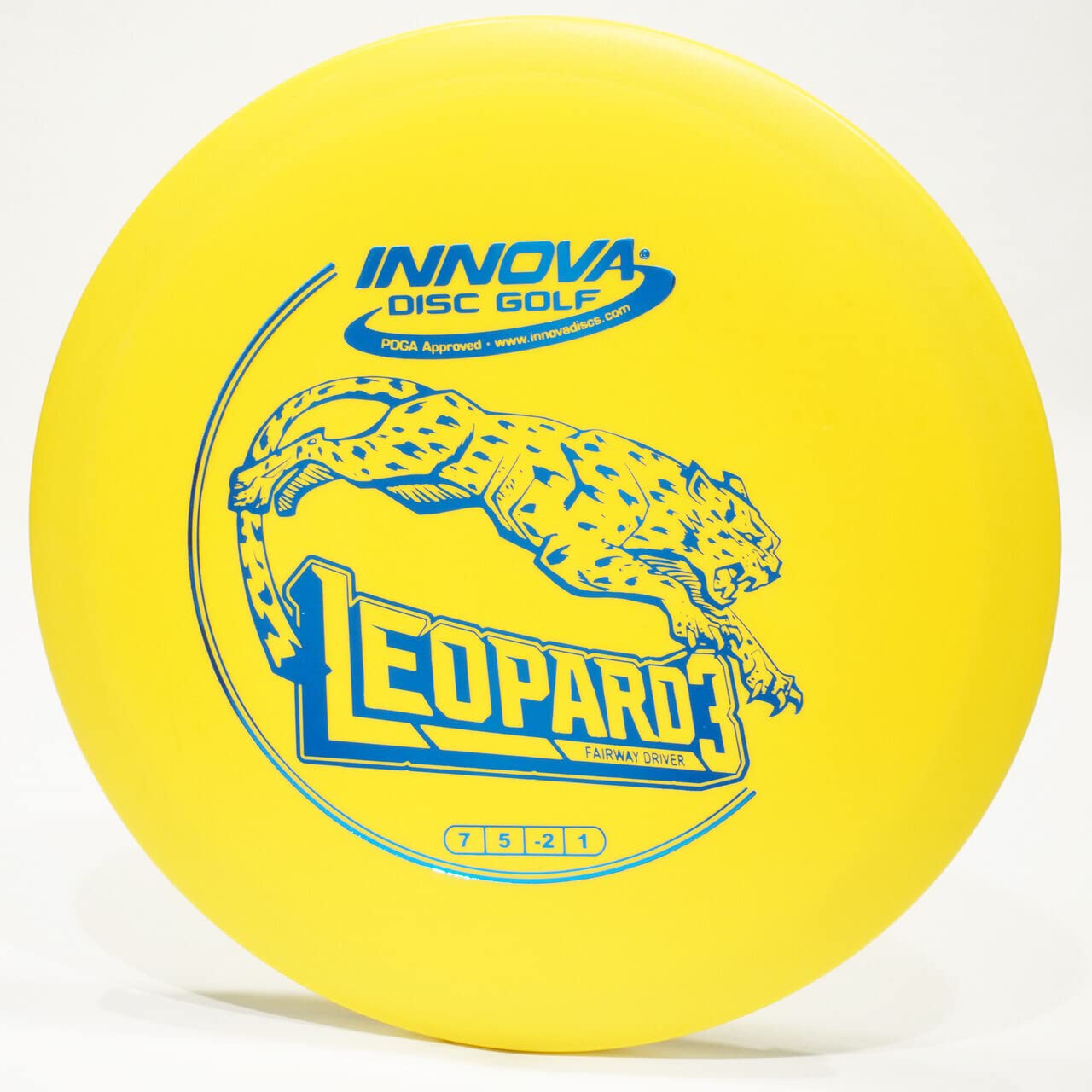 Innova Leopard3 (DX) Fairway Driver Golf Disc, Pick Weight/Color [Stamp & Exact Color May Vary] Blue (Light) 167-169 Grams