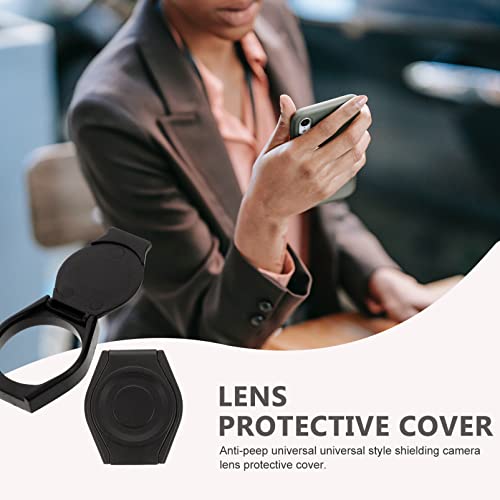 UKCOCO USB Camera Computers Laptops 5pcs Laptop Universal Practical Webcam Caps Covers Peep Blocker Plastic Privacy Tablet Anti Anti-peep Home Black for Camera Cover USB Camera