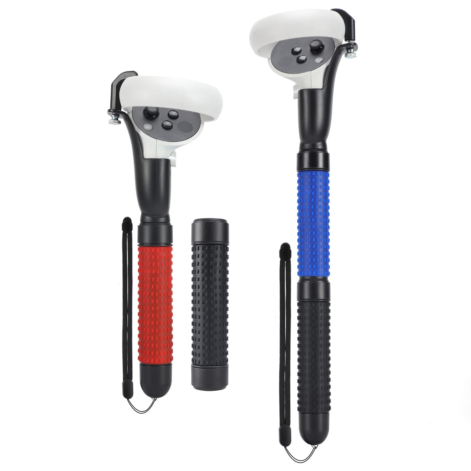qdwq-US VR Game Accessory for Oculus Quest 2 Compatible with Beat Saber Golf Club VR Fishing Games Enhance Immersive VR Game Experience