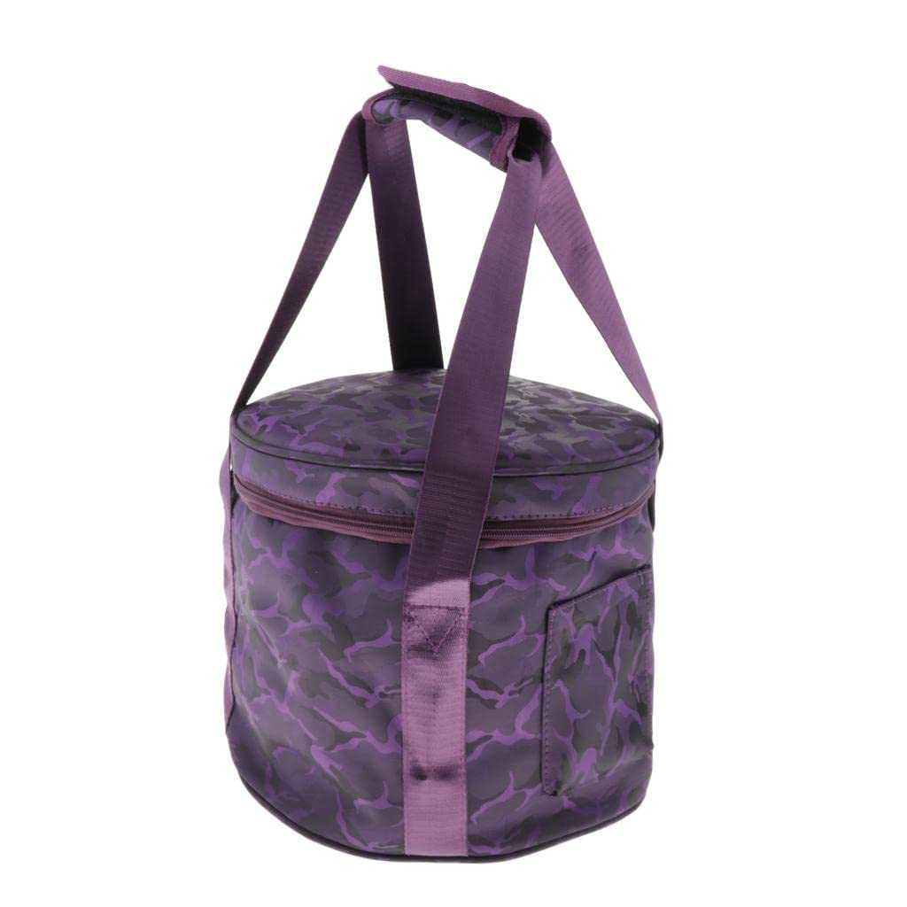 LoveinDIY Thicken Double Zipper Carrier Bag for Singing Bowl Travel Carry Case Protector - 10inch Camouflage,6900b20e92fbcce637e455560a2adcd0
