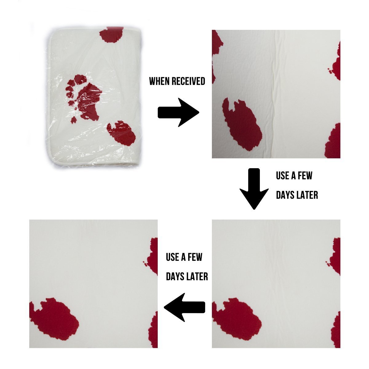 Midetoy 2 Piece Kitchen Rug Set Non Slip Cushioned Floor Mat Vintage Pig Kitchen Rugs Washable Doormat 17.7"X59"+17.7"X29"