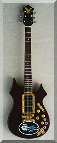JERRY GARCIA Miniature Guitar Rosebud Alembic