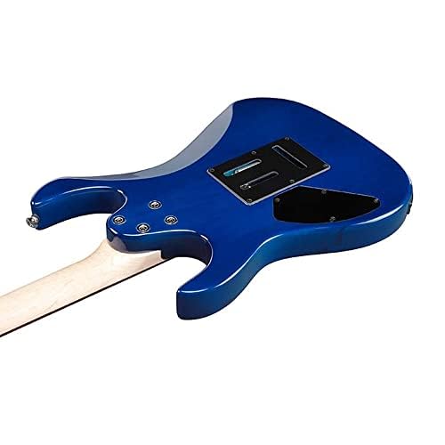 Ibanez 6 String Solid-Body Electric Guitar, Right, Blue (GRX70QATBB)