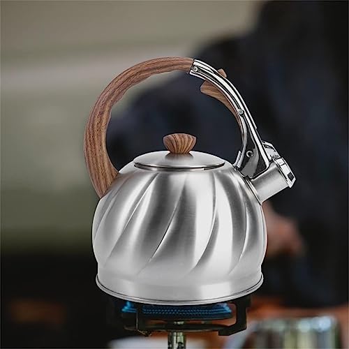 Tea Kettle Stovetop Whistling Tea Kettle Stainless Steel Whistle Teapot Kettle Whistling Tea Kettle For Gas Stove Stove Top Kettle Tea Kettle for Stove Top