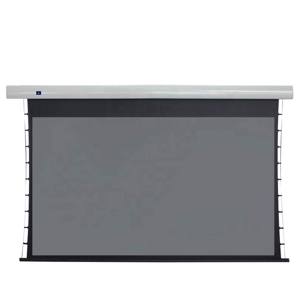 KXDTZ 16:9 4k Motorized Tensioned Projector Screen Black Crystal ALR Projection Screen for Your Home Theater (Size : 133 inch)