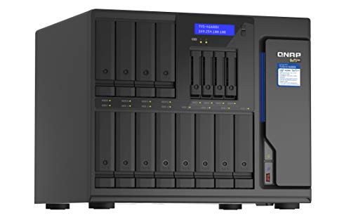 QNAP TVS-h1688X-W1250-32G High-speed media NAS with Intel® Xeon® W-1250 CPU and Two 10GbE Ports