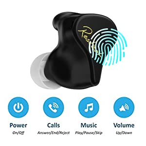 KZ SKS Bluetooth Wireless Earbuds, TWS Stereo Headphones in Ear 5.2 Hybrid HiFi Game Earbuds Touch Control Noise Cancelling