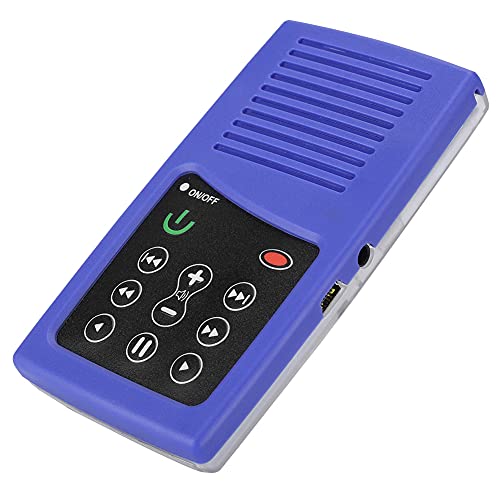 TOPINCN Audio Bible Player Solar Charging E Bible eReader Tablet Built in 4G Capacity 350mAh Battery (Blue)