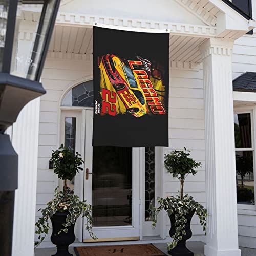 Joey Logano 22 3x5 Ft Flag Double-Sided Printing Banner Indoor Outdoor Decorative Flags Metal Grommets Durable