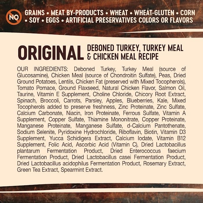 Wellness CORE Natural Grain Free Original Turkey & Chicken Dry Dog Food 24 lbs.