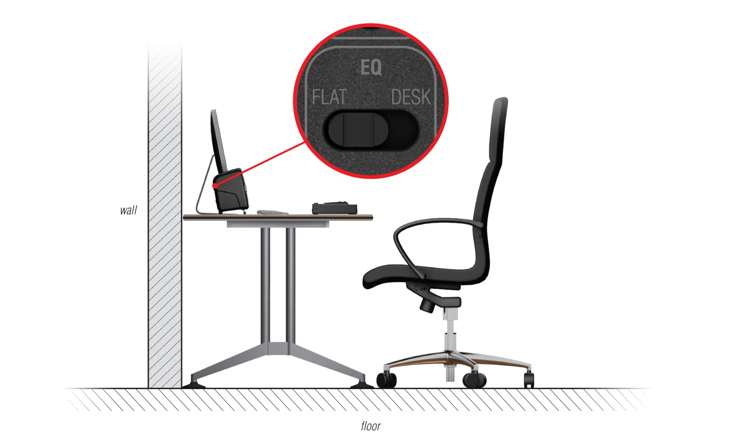 IK Multimedia iLoud Micro Monitor 50 watt portable wireless bluetooth studio reference monitors, dual speakers for music production, mixing, mastering, composing, producing and DJs