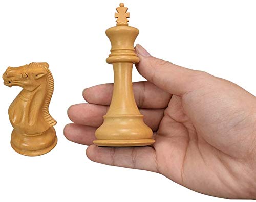 Quality Set International Solid Wood Set MDF Chessboard Handmade Exquisite Carving Wooden Pieces for Suitable Fo