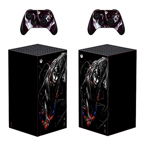 KAJAL MANI - Red Spider X-box-One-Series X Console Vinyl Skin Decal Stickers for X-box-One-Series X Controller Skin