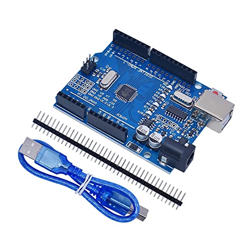TAOZUYING Starter Kit for +WiFi R3 Original ATMEGA328P Chip CH340G for R3 Development Board DIY Kit School Education Lab (Color : and UNO R3)