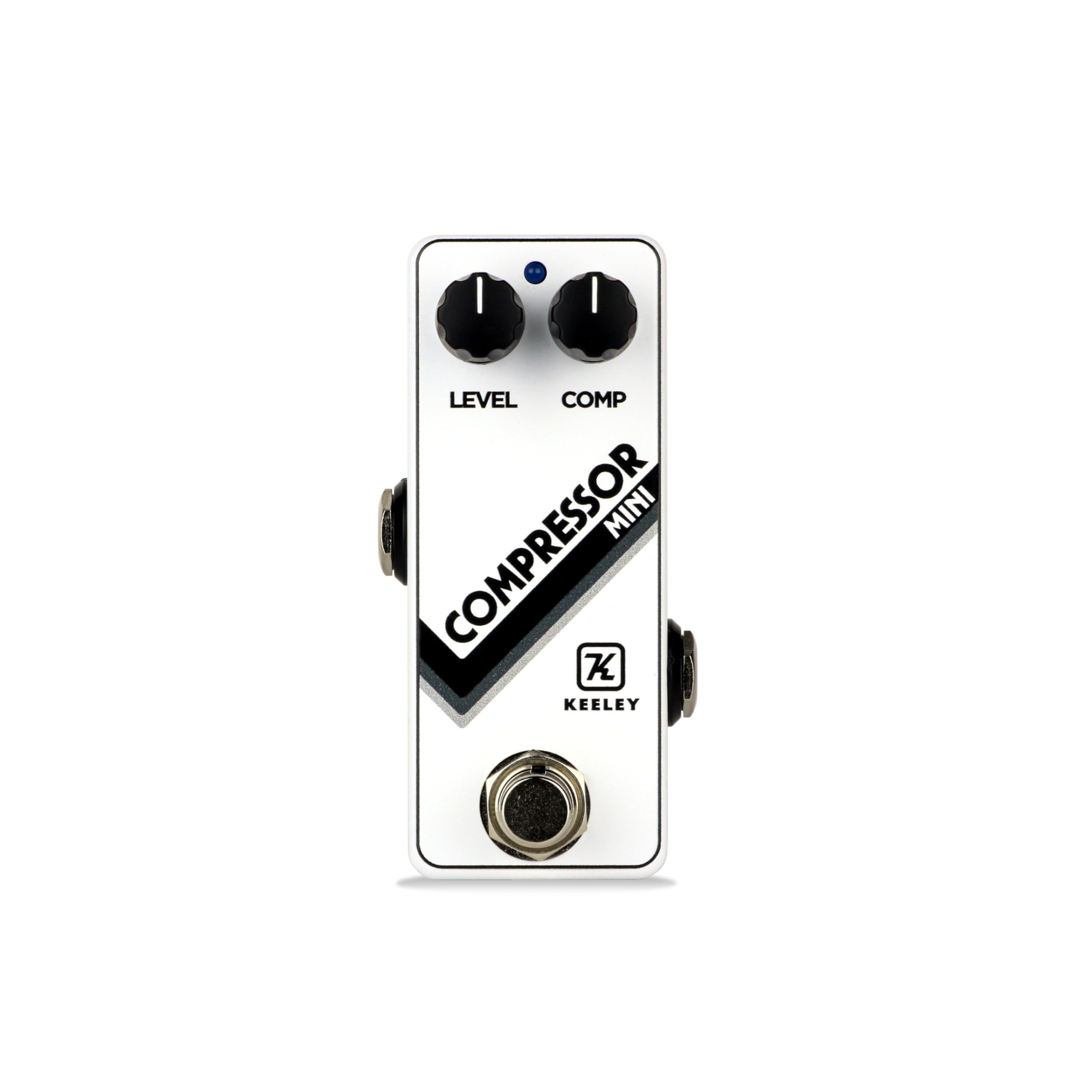 Keeley Electronics Mini Compressor Pedal - Limited Edition Arctic White