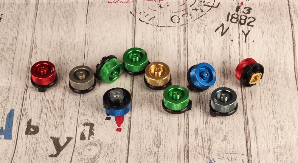 Jeebel Camp Gas Converter,for Butane Canister to Screw Gas Cartridge/Lindal Type Valve Adapter