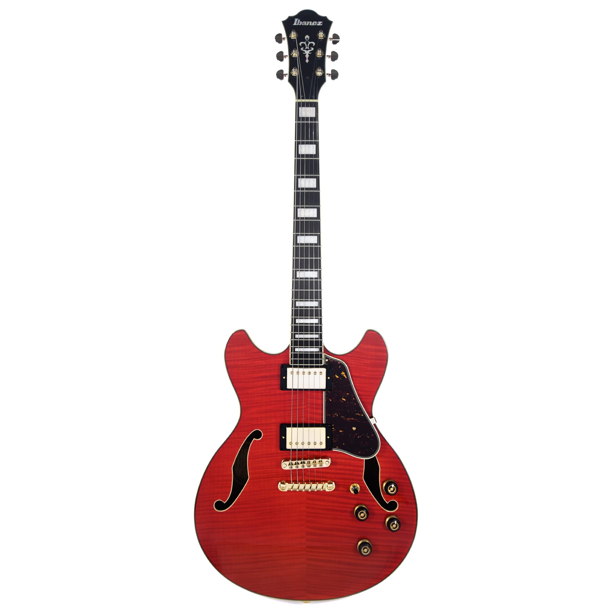 Ibanez AS93FM Artcore Expressionist Semi-Hollow Body Transparent Cherry Red