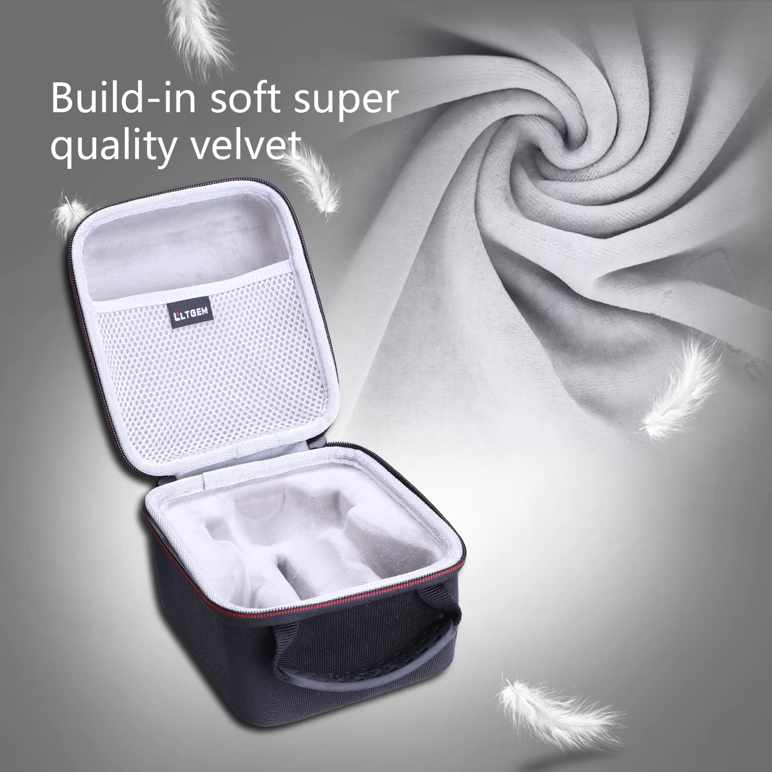 LTGEM EVA Hard Case for FIFINE K678 USB Podcast Microphone - Protective Carrying Storage Bag