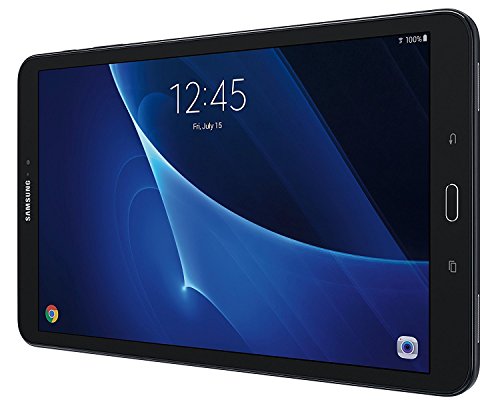 Samsung Galaxy Tab A SM-T580 10.1-Inch Touchscreen 16 GB Tablet (2 GB Ram, Wi-Fi, Android OS, Black) Bundle with 32GB microSD Card