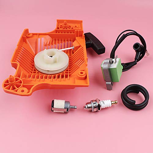 Laliva tools - Recoil Pull Starter Ignition Coil For Husqvarna 55 51 Fuel Filter Line Hose Spark Plug Chainsaw Spare Part