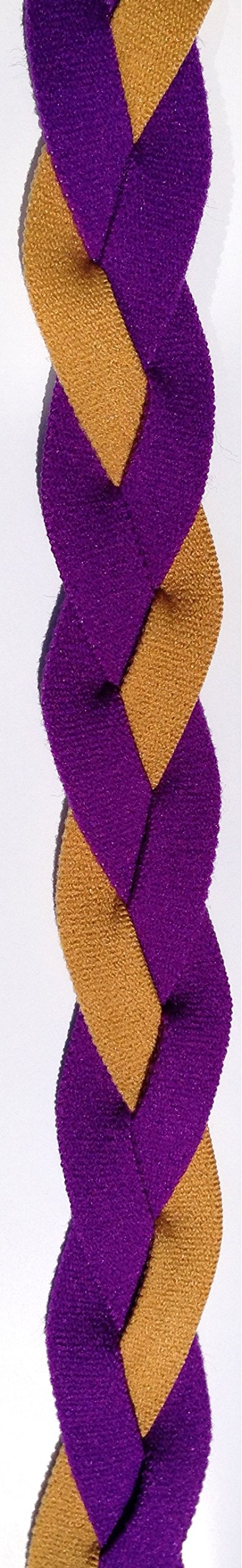 It's Ridic! No Slip Grip/Non-Slip Sports/Athletic Nylon Triple Braided Sports Headband