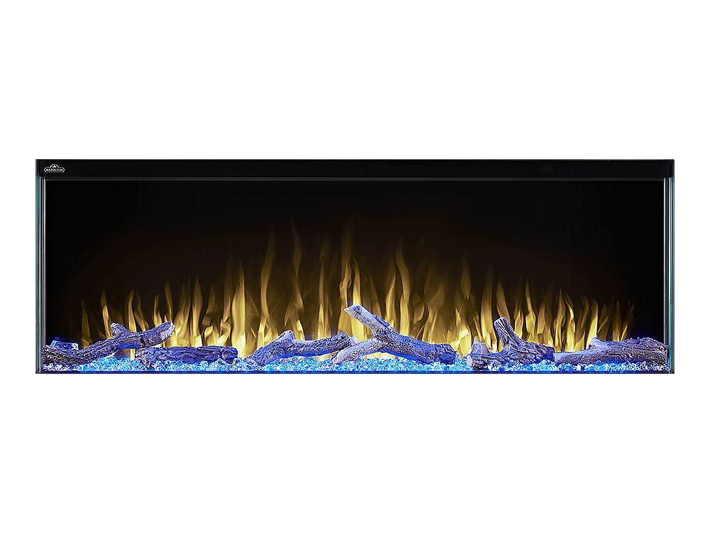 Napoleon Trivista 50 inch Wall Mount Electric Fireplace - Black, NEFB50H-3SV