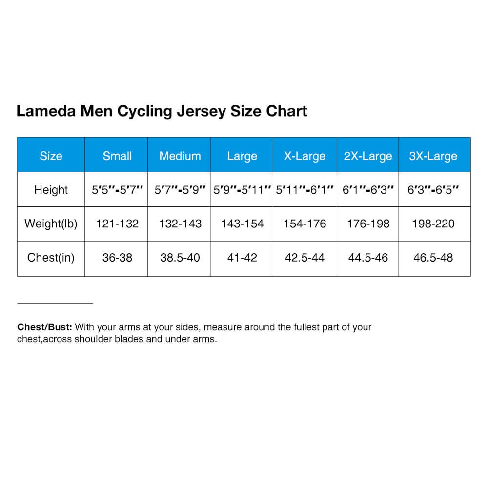 LAMEDA Cycling Jersey Men Green Road Bike Jersey Bicycle Shirt for Men (Green, L)