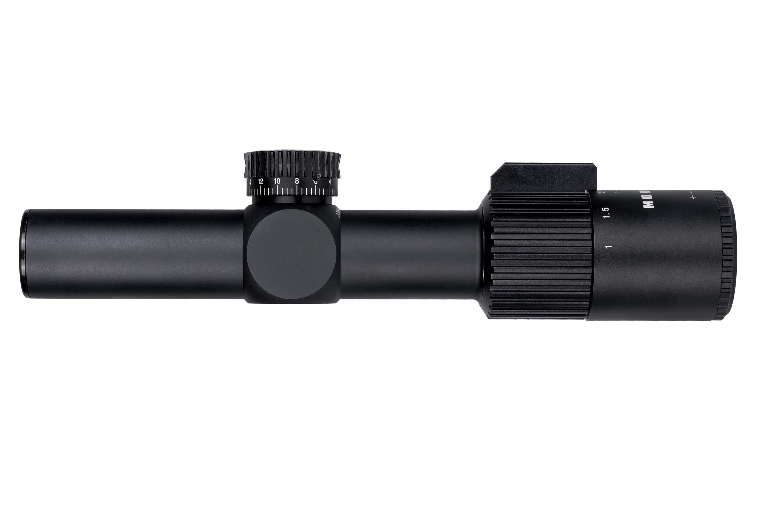 Monstrum Alpha Series 1-4x24 FFP Rifle Scope | Monstrum Scope Mount with 45 Degree Offset Picatinny Rail Mount | Bundle