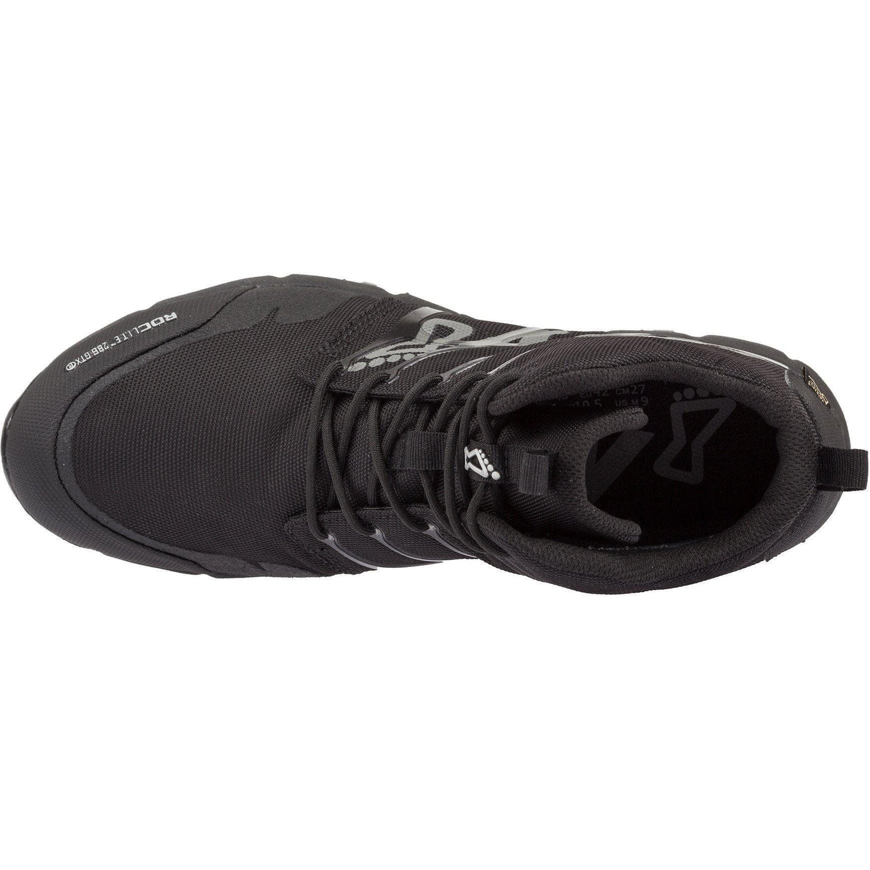 Inov-8 Mens Roclite G 286 GTX - Lightweight Gore Tex Waterproof Graphene-Enhanced Hiking Boots - Black - 9.5