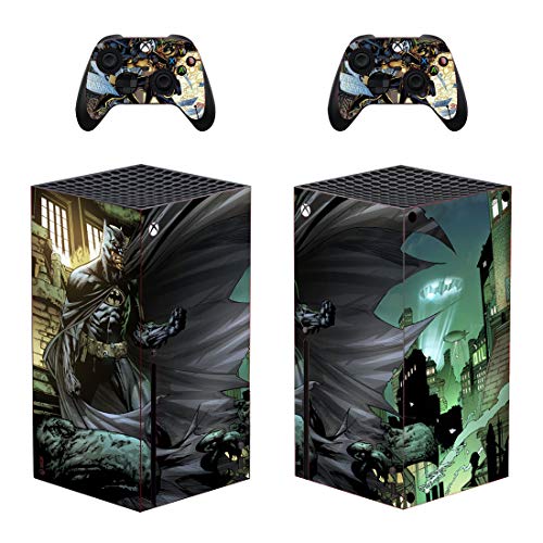 KAJAL MANI X-box-One-Series X Skin Set Rich Hero HD Printing Faceplate Protective for Console, Controller Skin Decal