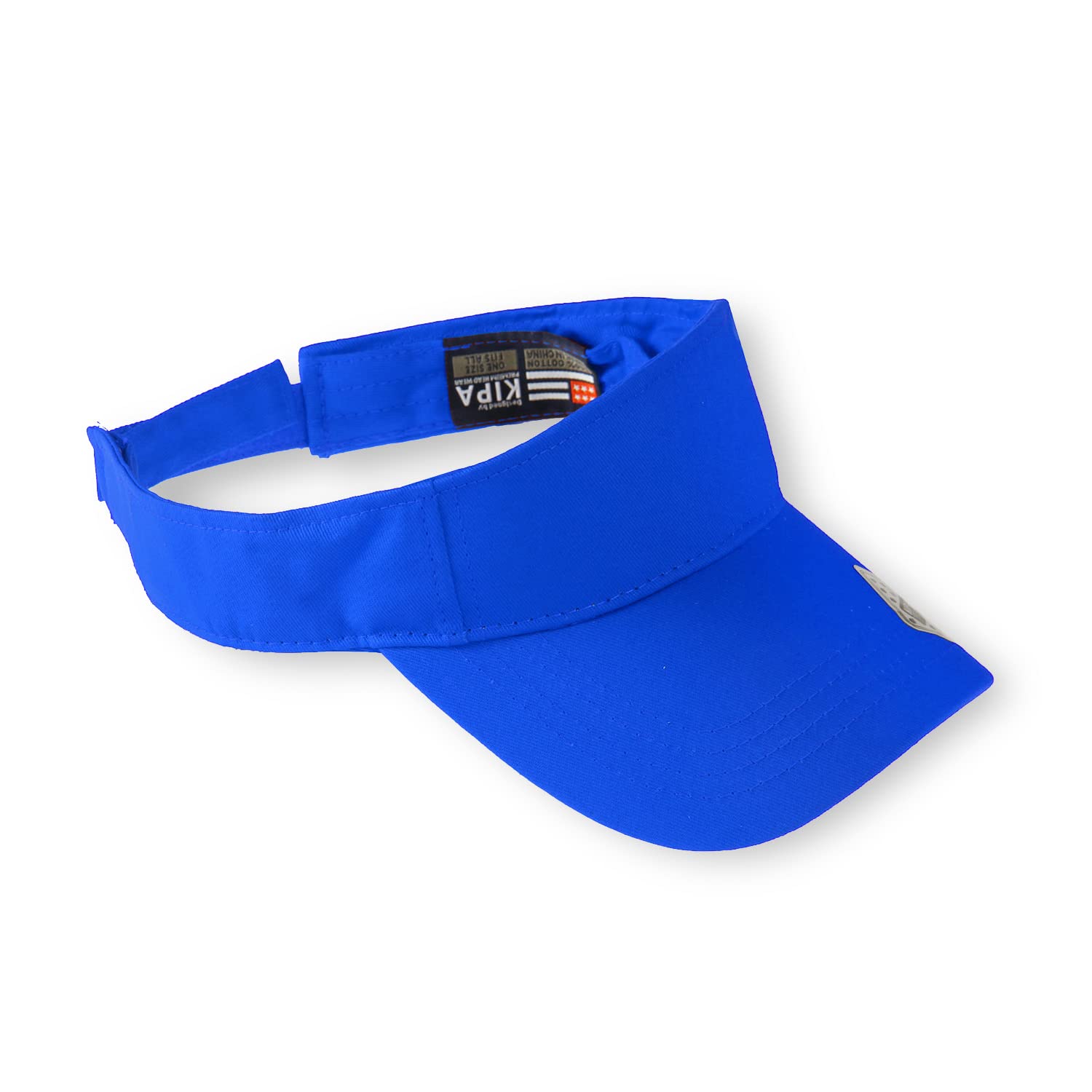 PLAIN GEAR Golf Visor hat for Men & Women - Sun Visors Hats Suitable for Tennis and Other Sports - Adjustable Velcro Closure (LT Grey)