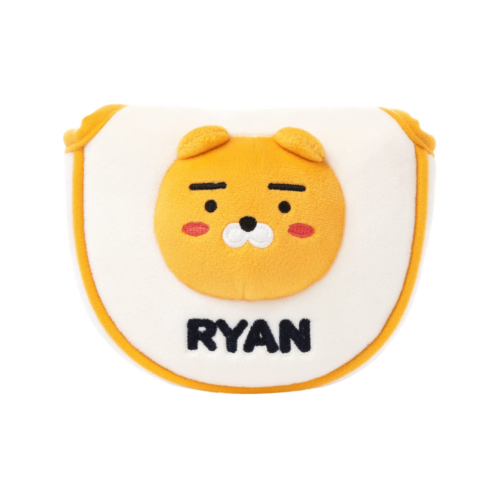 KAKAO FRIENDS GOLF Soft Mallet Putter Cover, Character Golf Club Cover, Soft Mircrofiber Cover