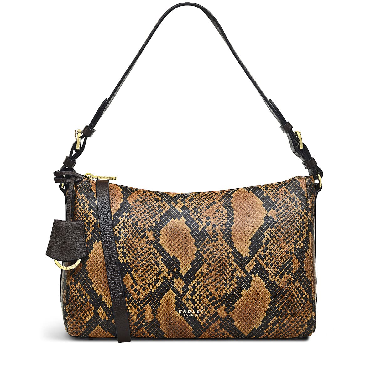 RADLEY London Dukes Place - Faux Snake - Medium Ziptop Shoulder