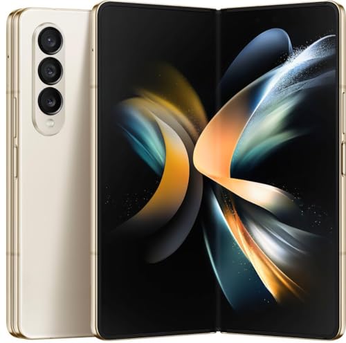 SAMSUNG Galaxy Z Fold4 512GB Beige Factory Unlocked(Renewed)