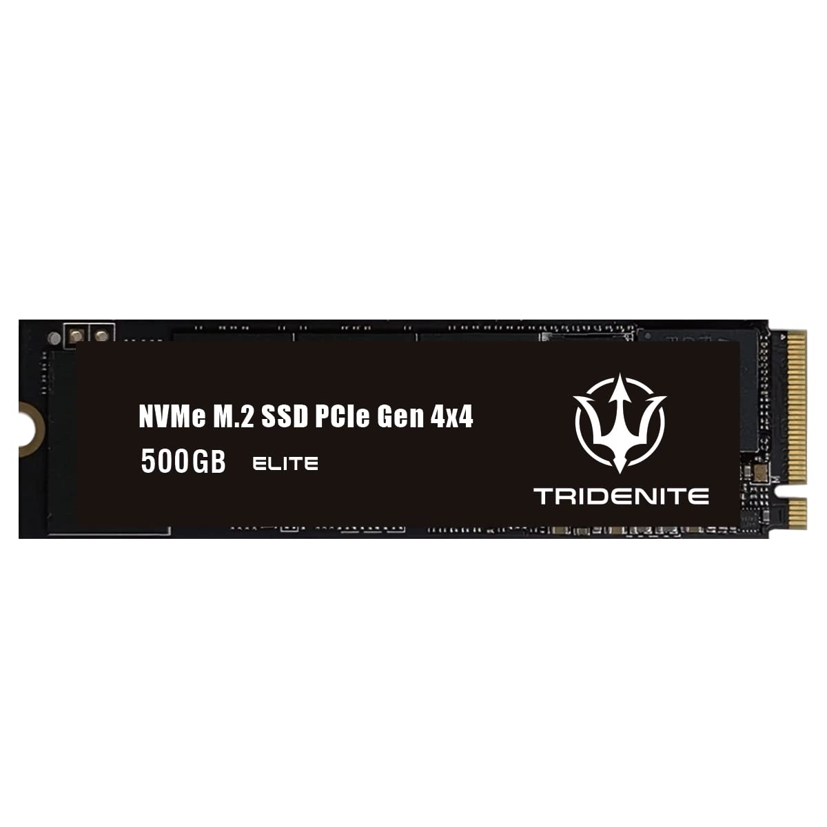 TRIDENITE Elite Internal SSD 500GB Gen4 PCIe NVMe M.2 2280 - Read Up to 7,000MB/s Write, Up to 3,000MB/s DDR4 512MB DRAM Cache