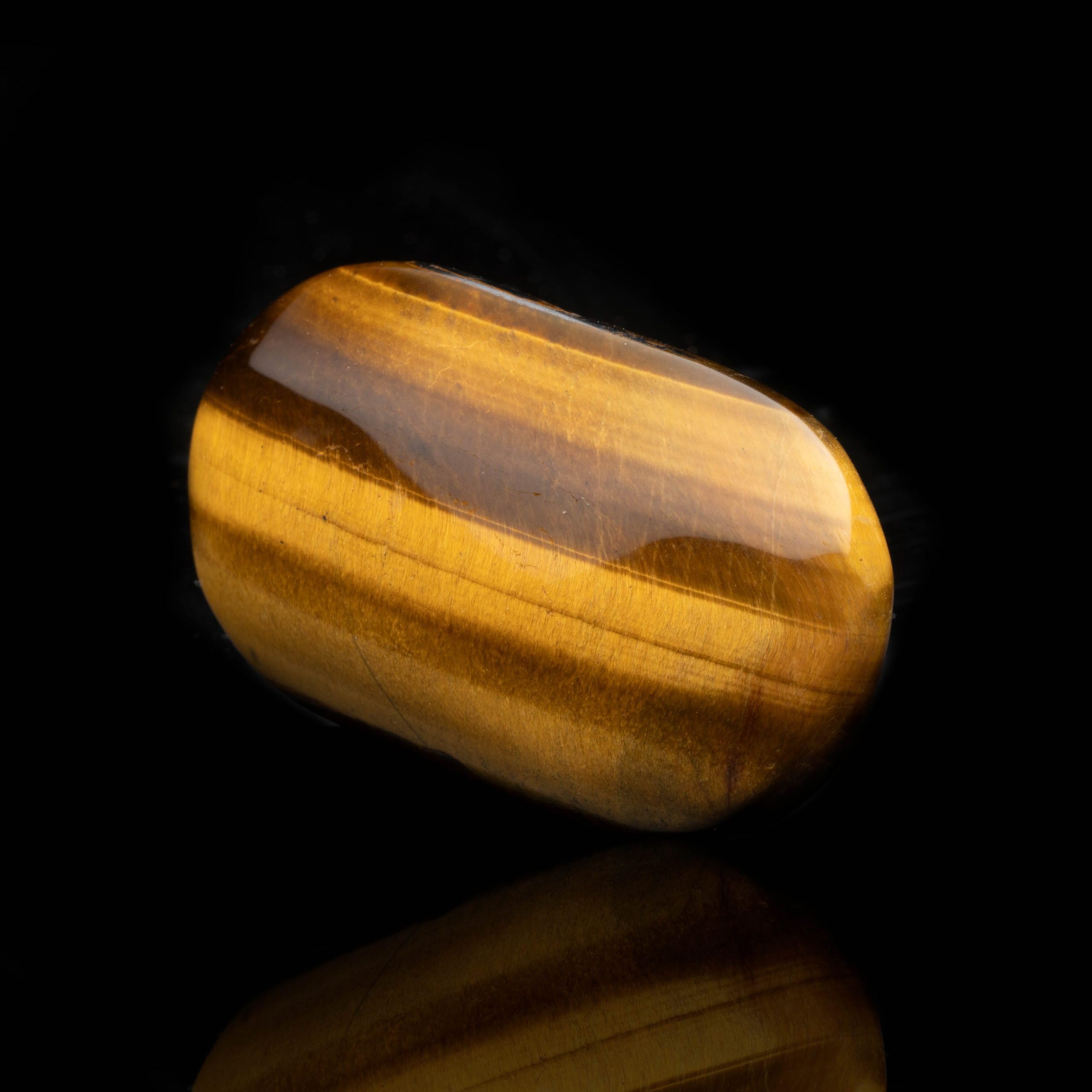 Tiger's Eye Palm Stone