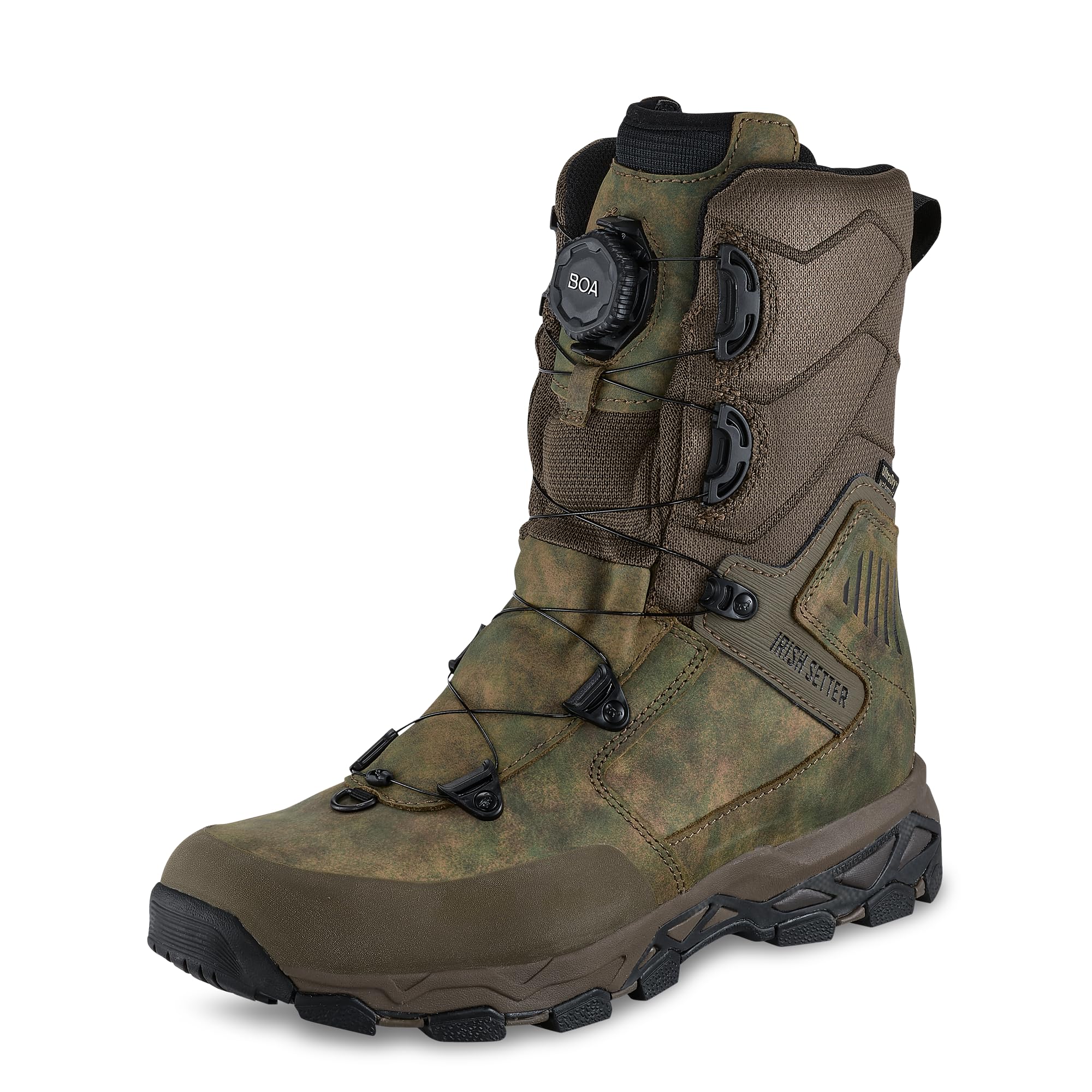 Irish Setter, Pinnacle, Men’s, 11", BOA, Waterproof, Hunting Boot, Earth Field Camo, 11.5 D (Medium)