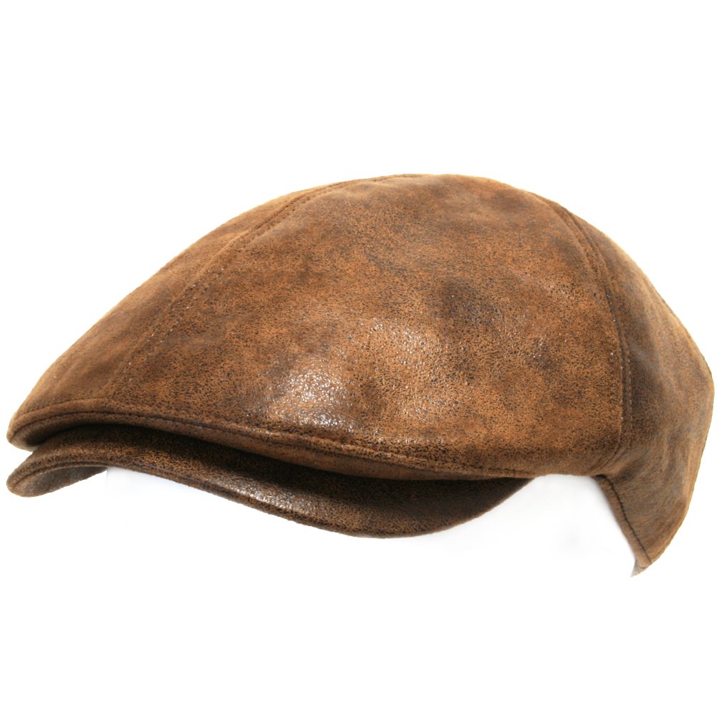 ililily New Men¡¯s Flat Cap Vintage Cabbie Hat Gatsby Ivy Caps Irish Hunting Hats Newsboy with Stretch fit - 001-1, Light Brown