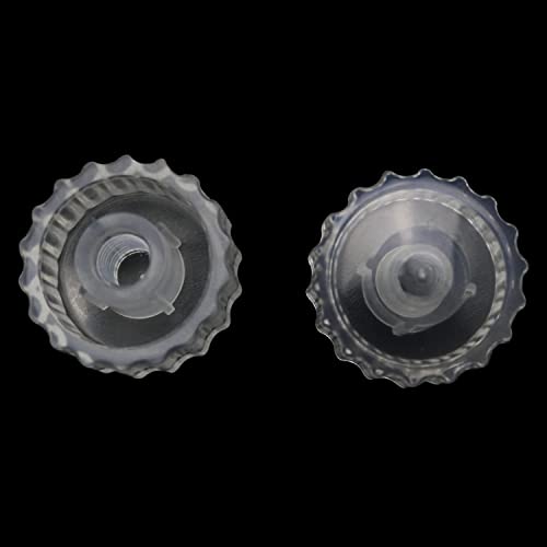 YHXiXi 12PCS Adjustable Strong Suction Cup Nut Accessories Suction Cups Strong Suction Pads with Screw Nuts Clear Hand-tightened Adjustable Plastic Sucker Holders