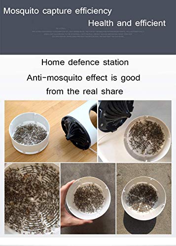 Sutify Mosquito Killer Lamp,USB Mosquito Lamp, Bug Mosquito Trap,LED Night Light for Home Bedroom Office(White)