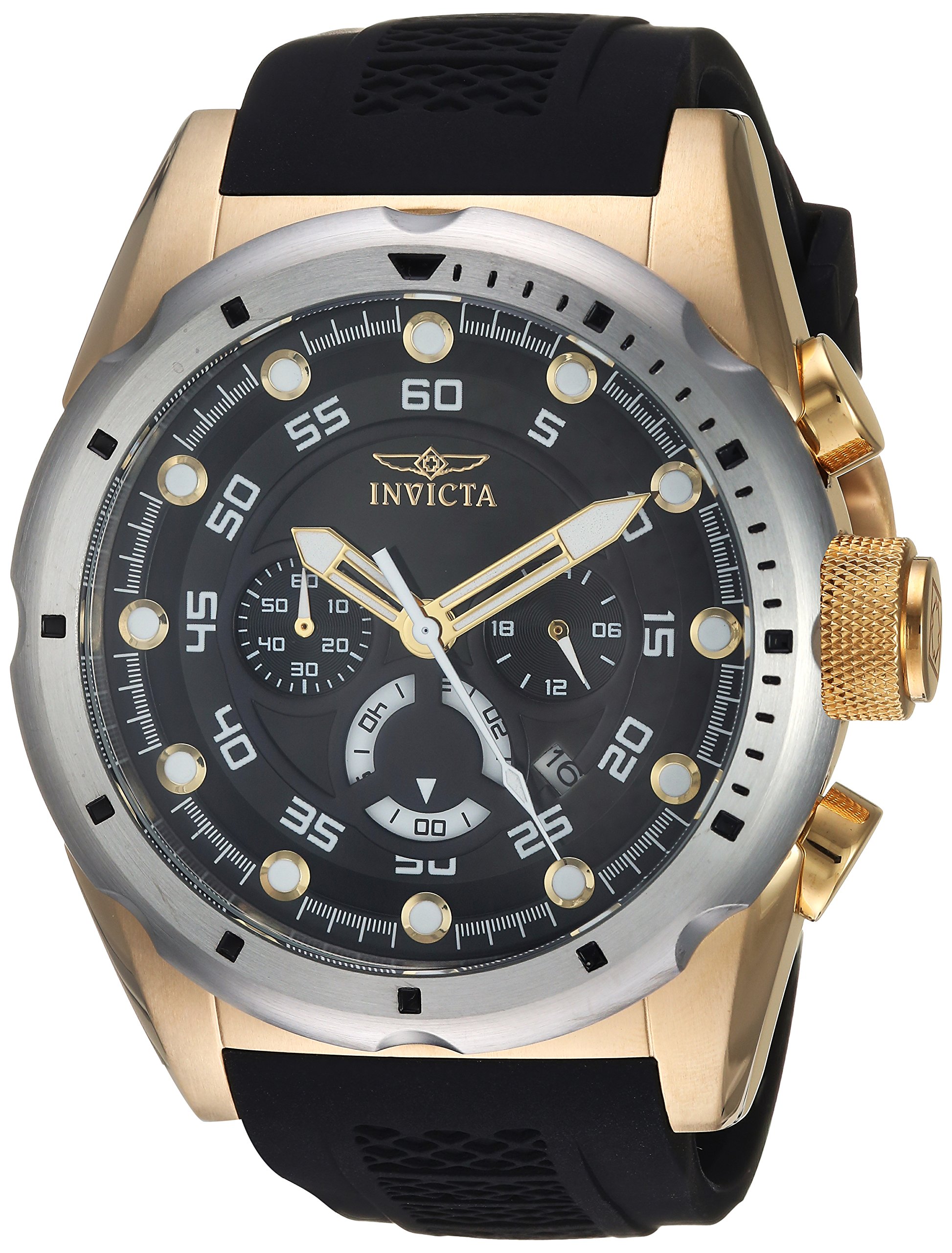 Invicta Men's 20309 Speedway Analog Display Japanese Quartz Black Watch
