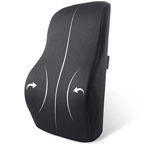 KIFRAL Neck Pillow Lumbar Support Pillow; Memory Foam Chair Cushion to Support Waist Accessories Car Pillow Memory Foam Pillow
