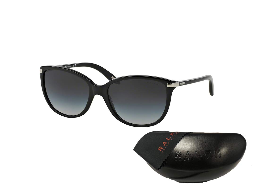 Ralph Lauren RA5160 109013 57M Black/Nude/Brown Gradient Cateye Sunglasses For Women+ BUNDLE With Designer iWear Eyewear Kit