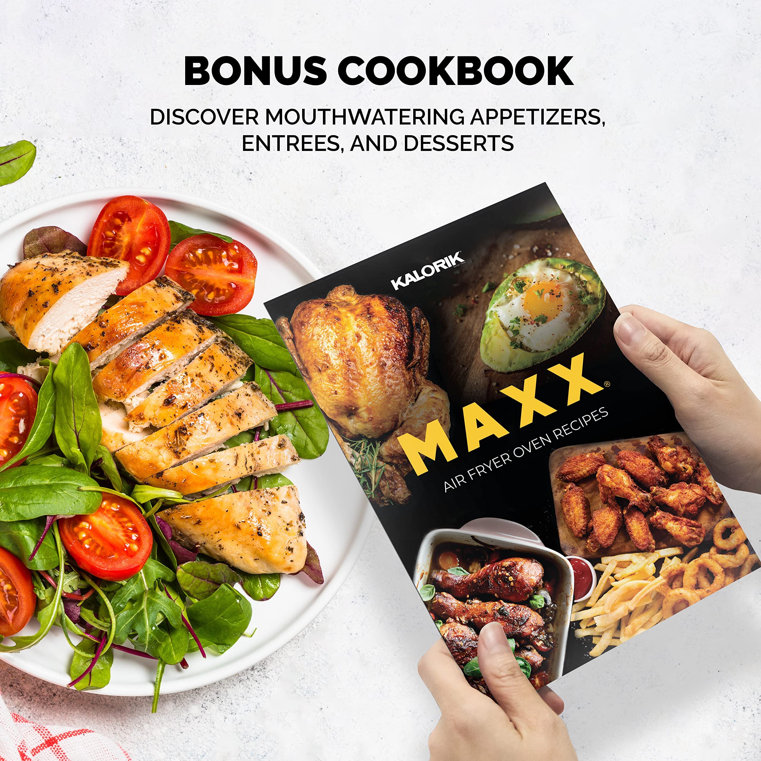 Kalorik MAXX Plus 4 Quart Digital Air Fryer