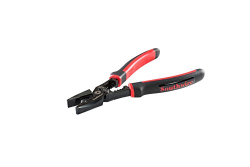 Southwire MPSCP 6-in-1 Multi-Tool Side Cutting Plier, Multifunctional, Ideal For Stripping 8-14 AWG Solid Wire And 10-16 Stranded Wire