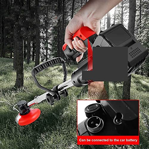 TAPARU Lawn Mower Lawn Mower Cordless Lawn Mower Automatic Release Portable Gardening Tools Household Trimmer