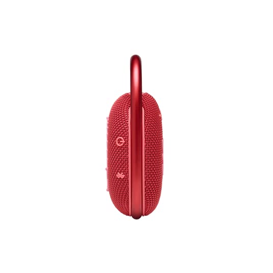 JBL Clip 4 Waterproof Portable Bluetooth Speaker Bundle with gSport Carbon Fiber Case (Red)