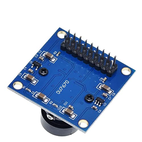 PIKIS 1Pcs OV7670 Camera Module Supports VGA CIF Auto Exposure Control Display Active Size 640X480 (Color : Ov7670)
